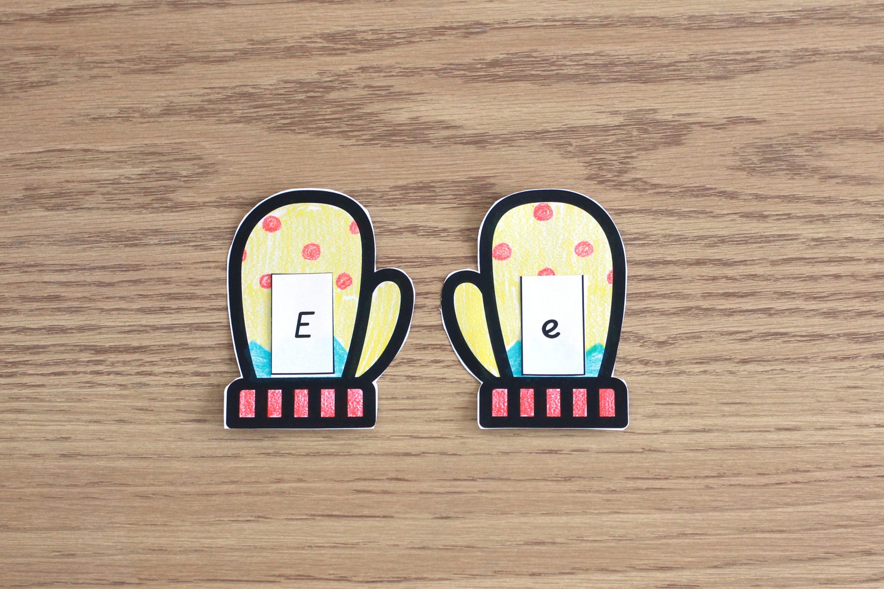 Hat & Mittens Printable Activity - Homeschool Compass