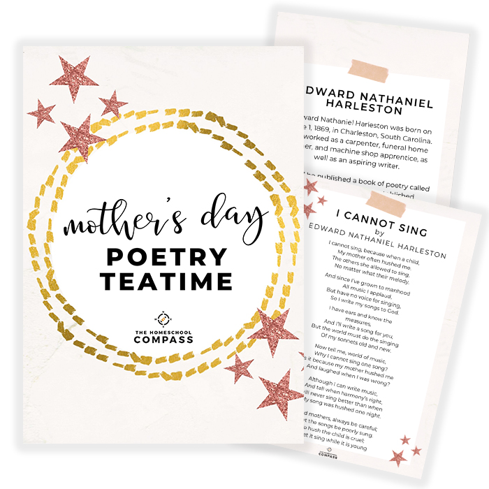 Free Mother's Day Poetry Teatime Guide - Homeschool Compass