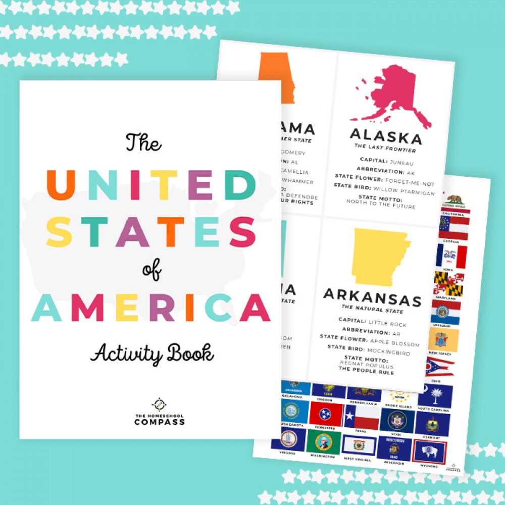 We hope you enjoy this 50 States Printable Activity Book! - Homeschool ...