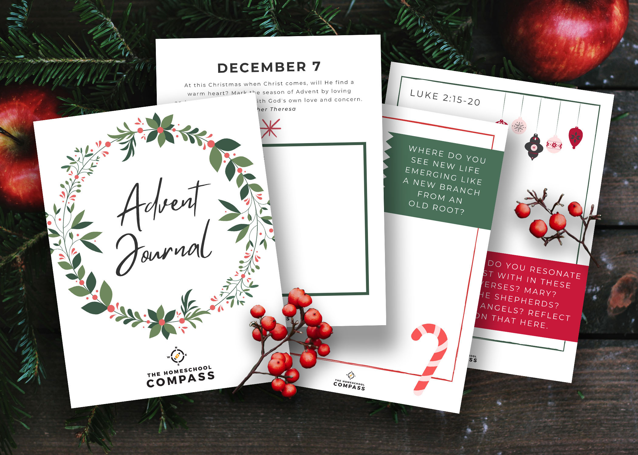Free Advent Devotional Journal - Homeschool Compass