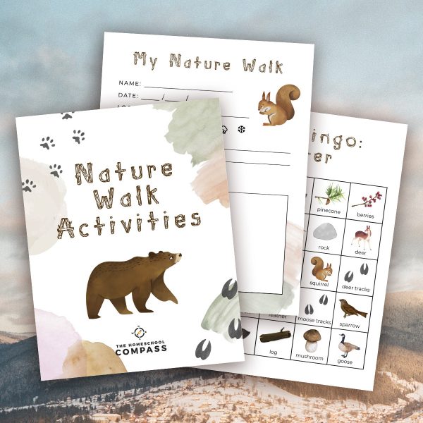 Free Nature Walk Activity Book - Homeschool Compass